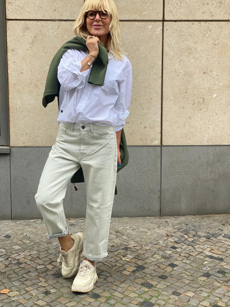 Sabina Girlfriend Dirty White – City Jeans Berlin